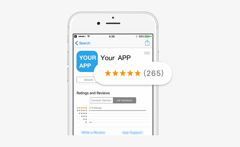 Buy App Installs Ratings - Rating & Reviews App PNG Image | Transparent ...