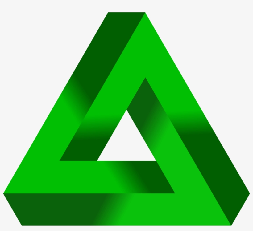 Download Penrose Triangle Drawing Line Art - Penrose Triangle ...
