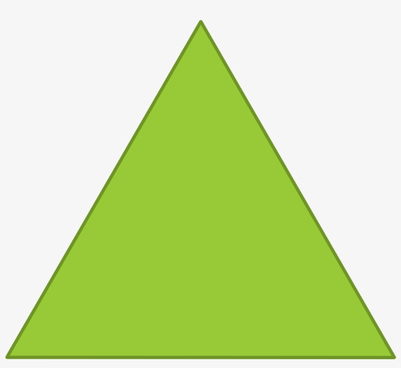 Geometry Review Speedmatch Review Game - Green Triangle Png PNG Image ...