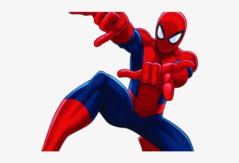 Download Spider Man Clipart Blank Background - Spider Man Clip Art ...