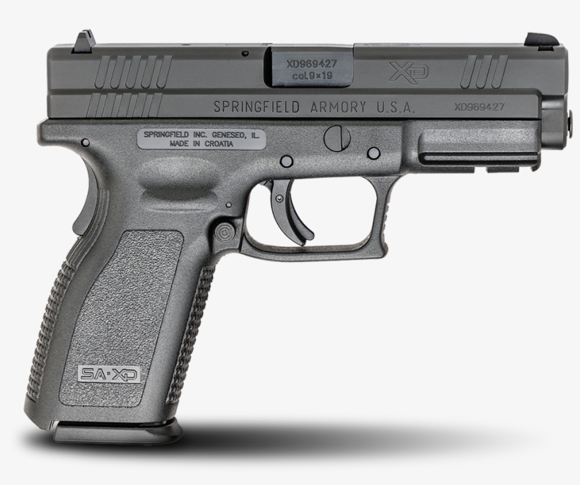 Xd 4" Full-size Model 9mm Springfield Armory Handgun - Springfield Xdm ...