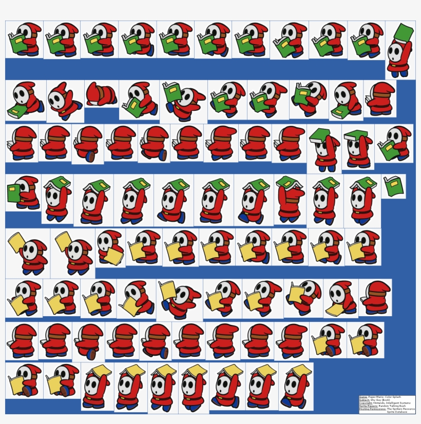 Click For Full Sized Image Shy Guy - Cartoon PNG Image | Transparent ...