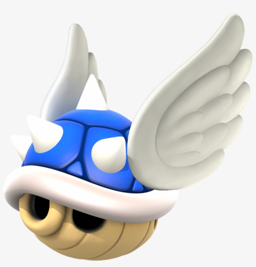 Download Winged Blue Shell By Toasted912-db9zz8y - Spiny Shell Mario ...