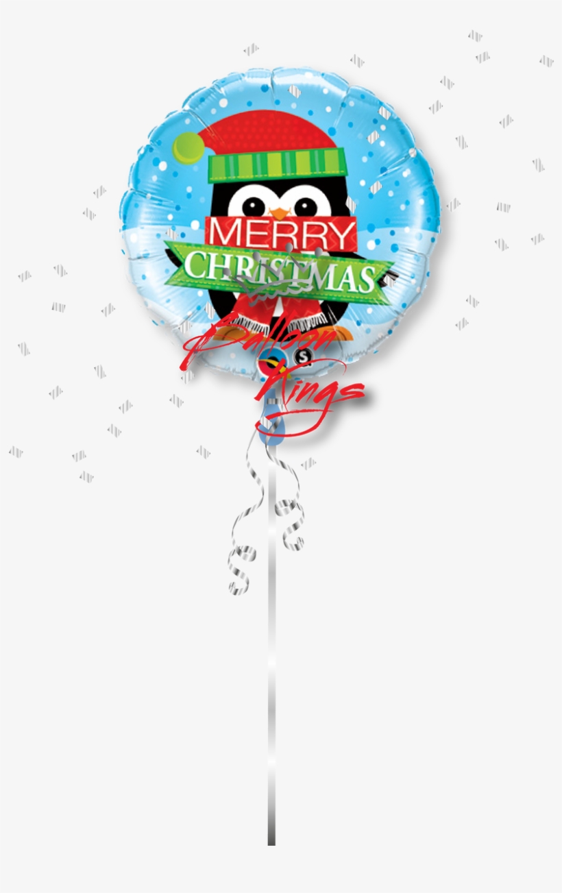 Merry Christmas Penguin - Merry Christmas Penguin Balloon Delivery PNG ...