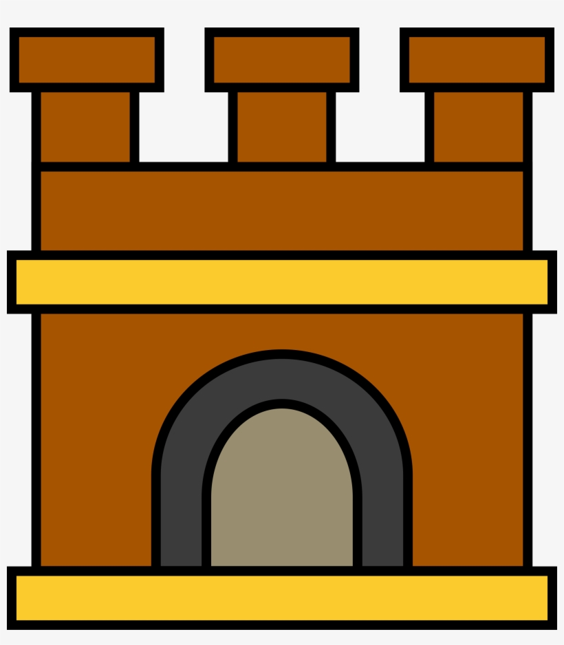 Castle Clipart Brown - Clip Art PNG Image | Transparent PNG Free ...