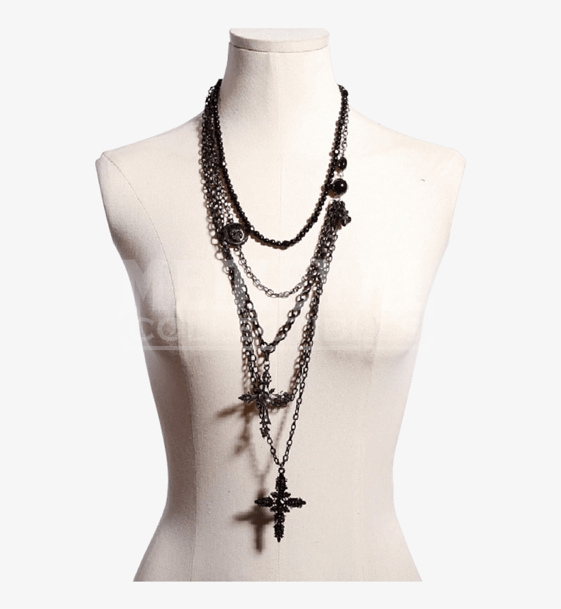 Gothic Cross Necklace PNG Image | Transparent PNG Free Download on SeekPNG