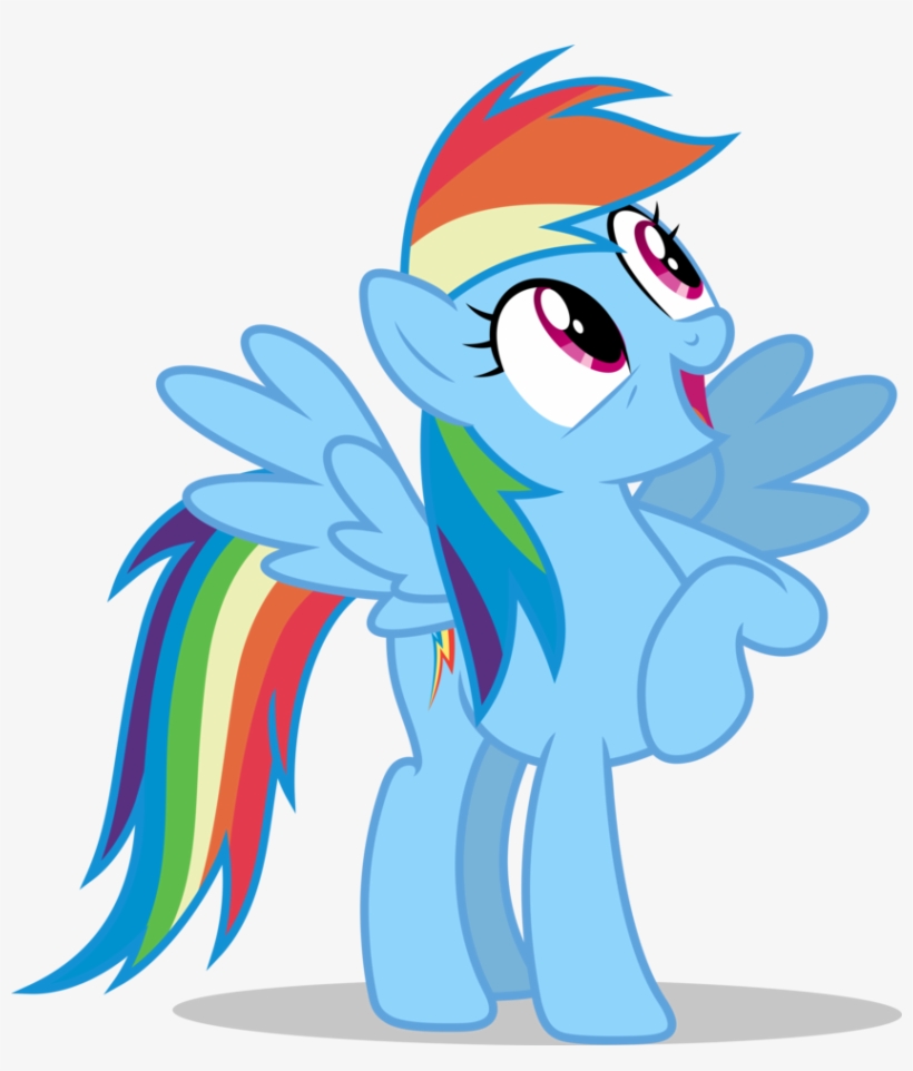 Download Mlp Fim Rainbow Dash Vector By Luckreza8 - Mlp Rainbow Dash ...