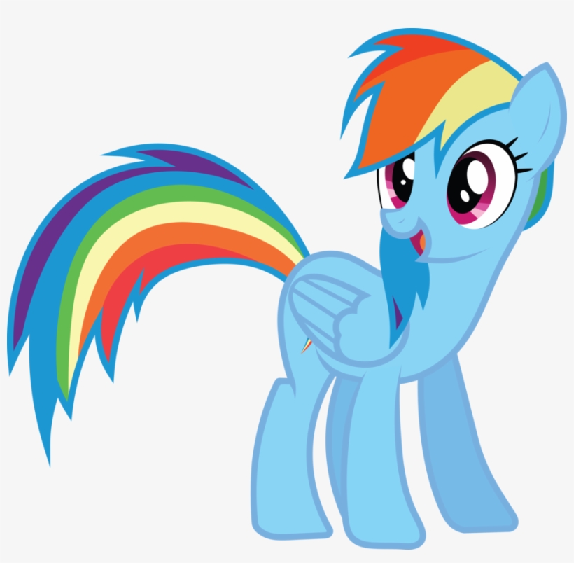 Rainbow Dash Vector Standing Png Photos - My Little Pony Rainbow Dash ...
