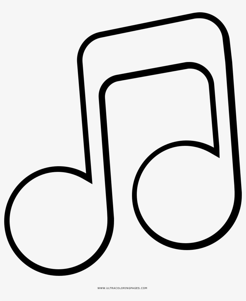 Dibujos De Nota Musical Imprimible Gratis Para Colorear Para Colorear