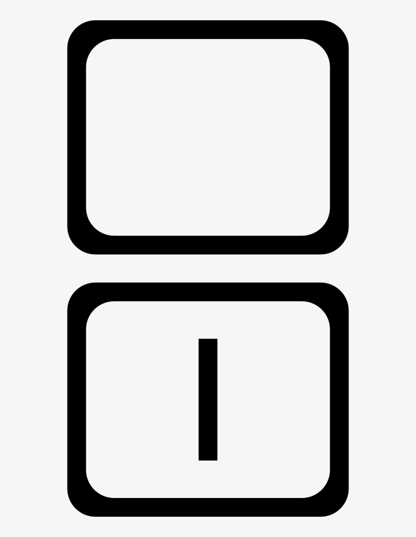 Two Rectangles Outlines With One Straight Vertical - Clip Art PNG Image ...