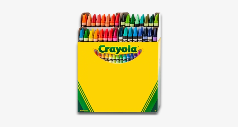 Download Crayons Transparent Open Box - Box Of Crayons Png ...