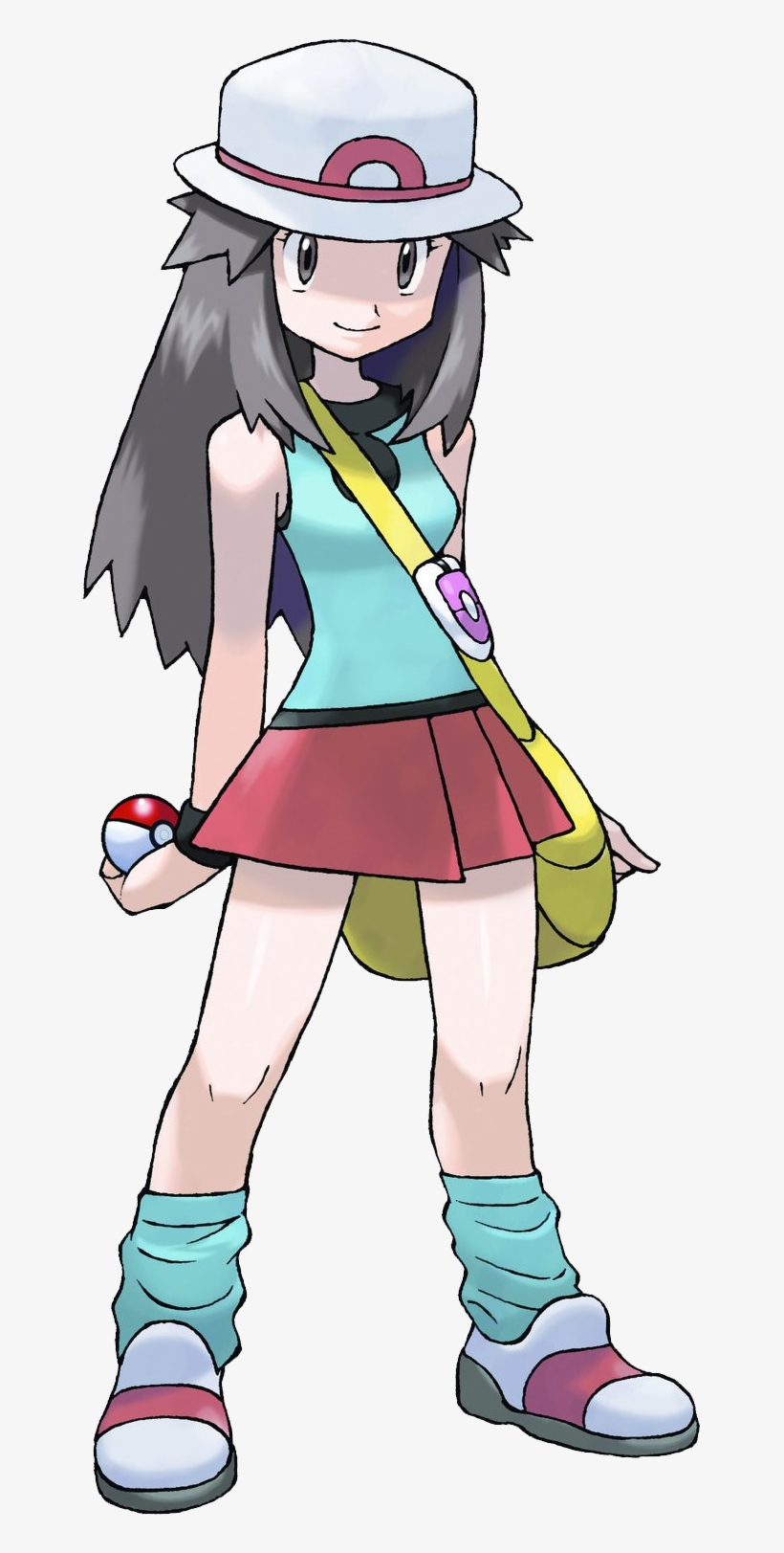 Game Character Leafgreen - Pokemon Trainer Leaf PNG Image | Transparent ...