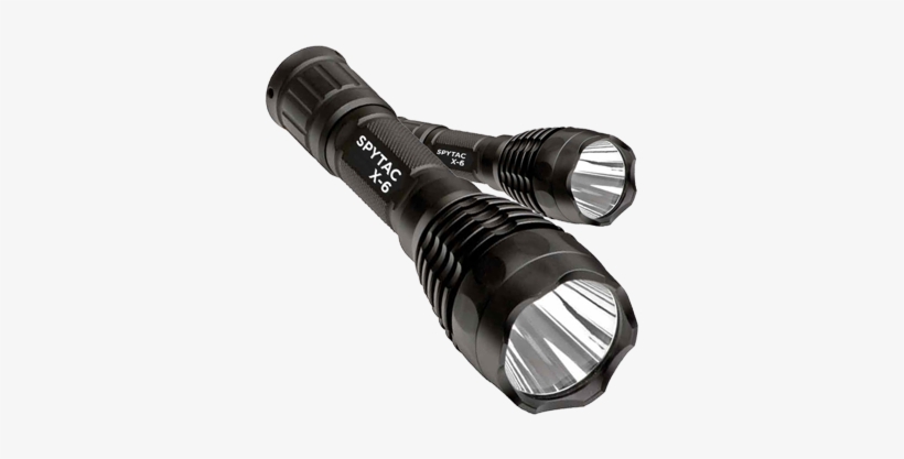 Spytac X-6 Tactical/spy Flashlight - Spy Flashlight PNG Image ...