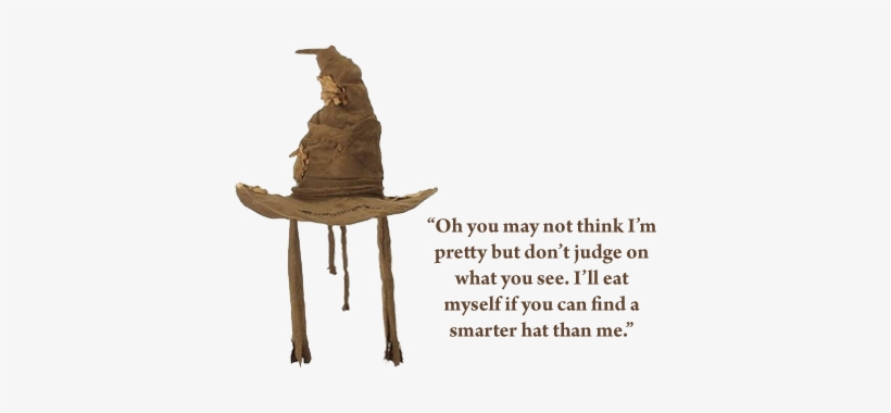 The Sorting Hat - Harry Potter Deluxe Sorting Hat PNG Image ...