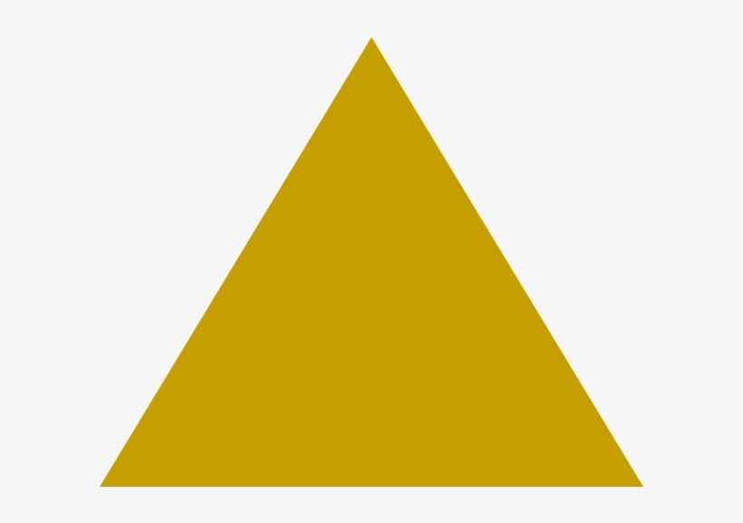 Sorting Hat - Yellow Triangle No Background PNG Image | Transparent PNG ...