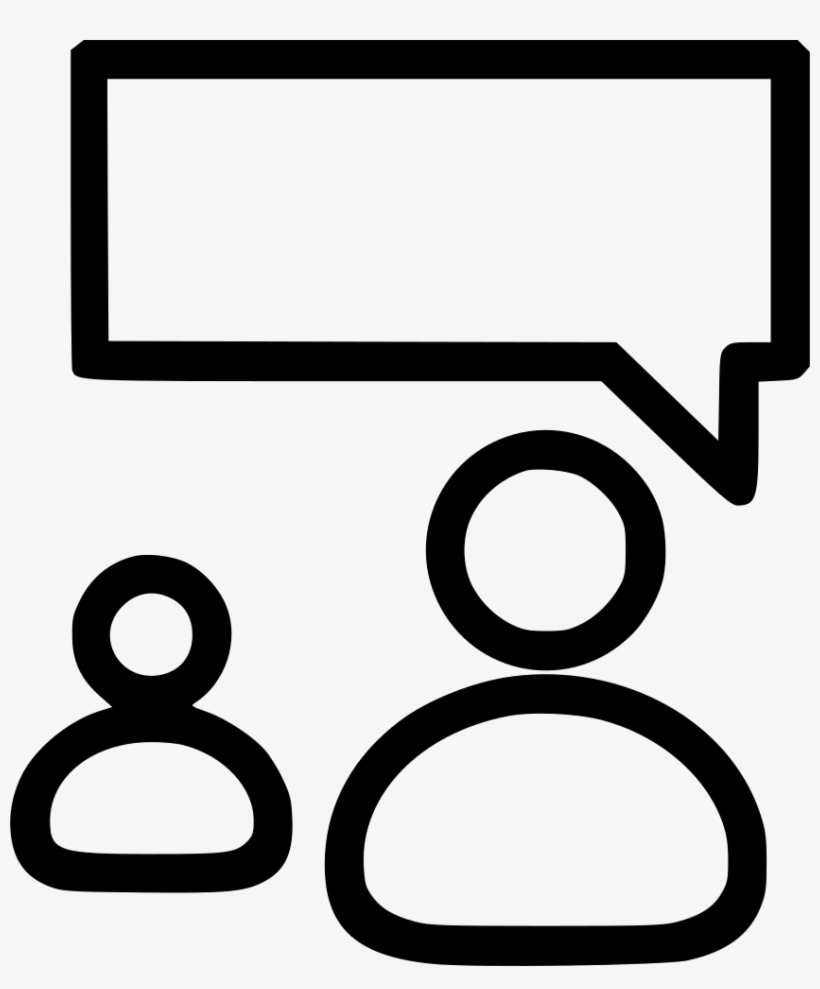 One Person Talking - Portable Network Graphics PNG Image | Transparent ...
