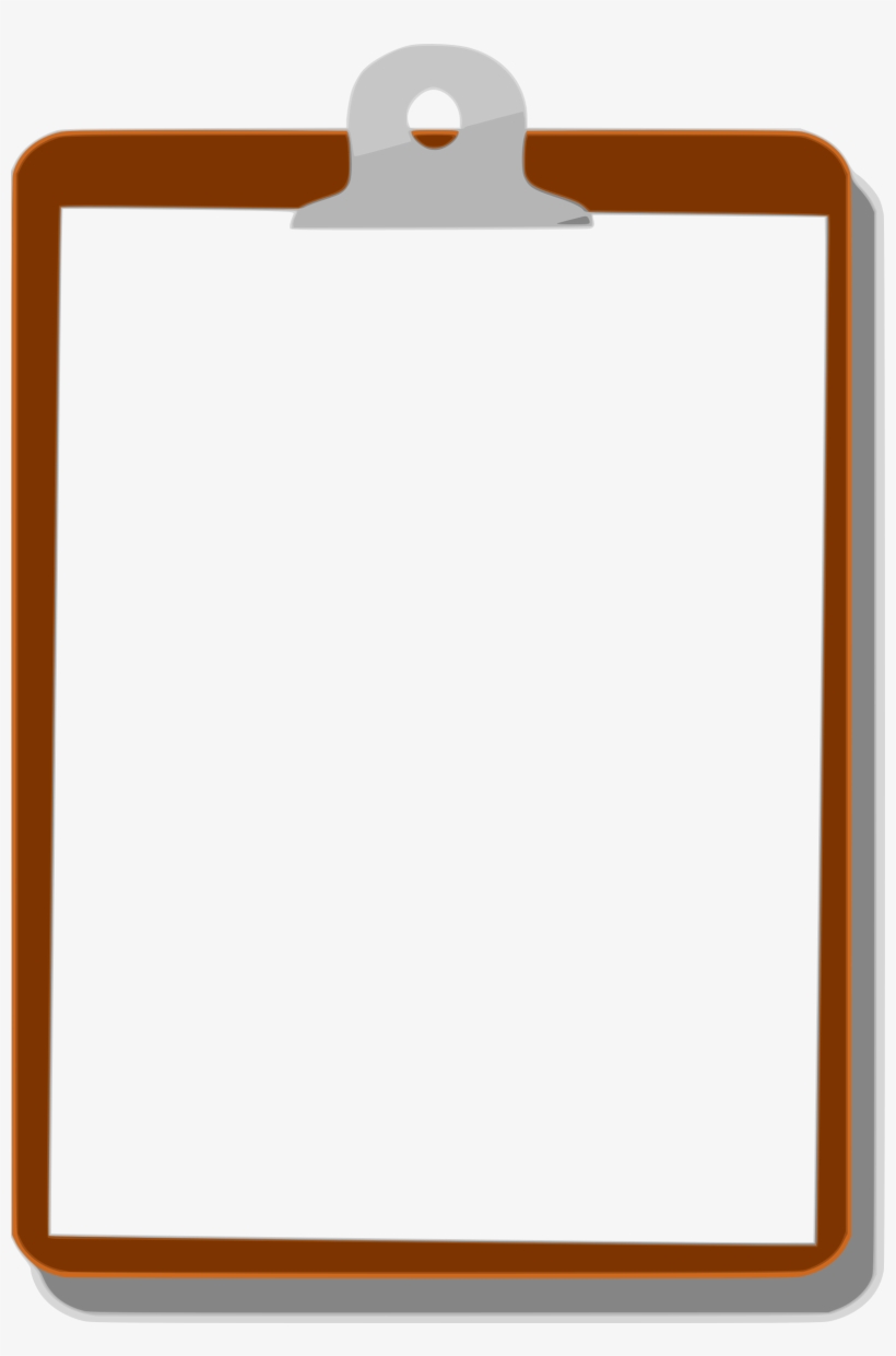 This Free Clipart Png Design Of Clipboard Background PNG Image ...
