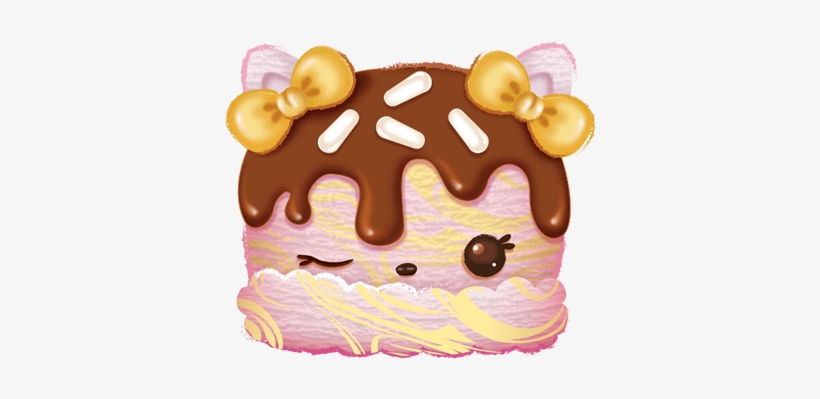 Download S'mores Sundae - Num Noms Marble Ice Cream | Transparent PNG ...