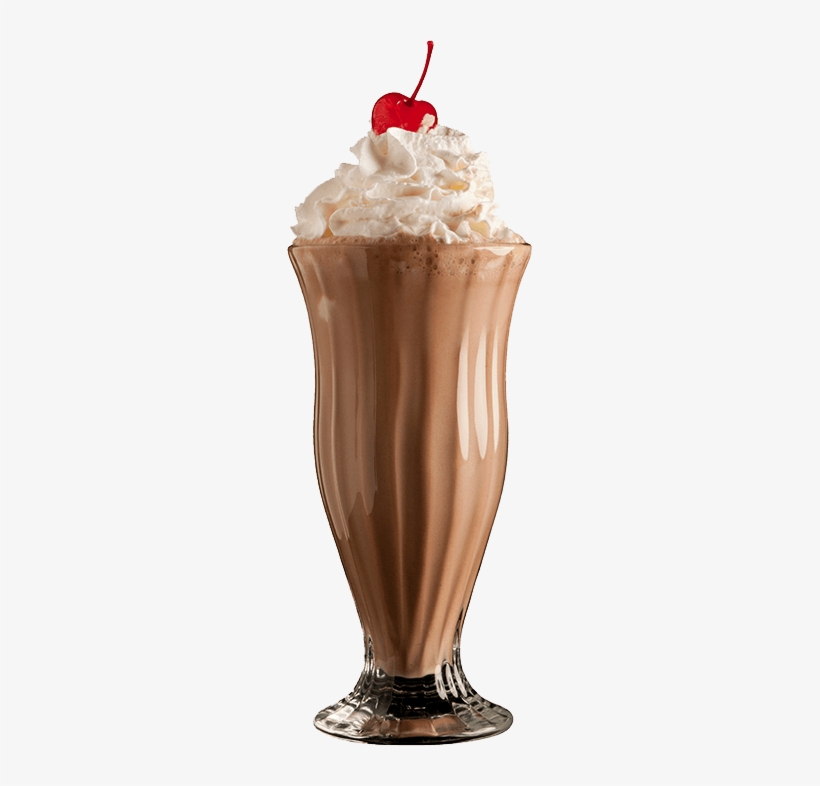 Ice Cream Parlor, Bar & Shop - Milkshake With Cream In Top PNG Image ...