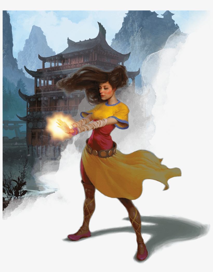 Offense - Dnd Sun Soul Monk PNG Image | Transparent PNG Free Download ...