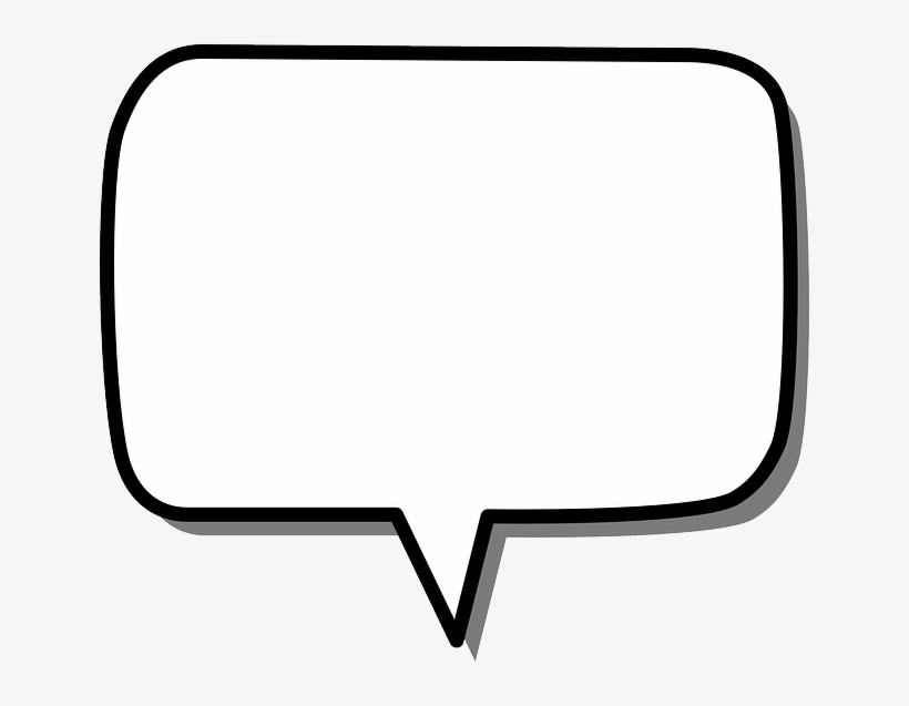 Shapes, Round, Text, Shape, Speech, Rectangle, Corners - Thanks For ...