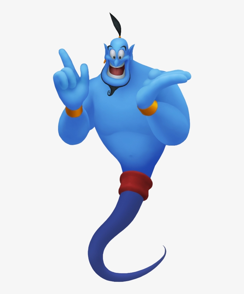 191kib, 486x918, Genie - Kingdom Hearts Genie PNG Image | Transparent ...