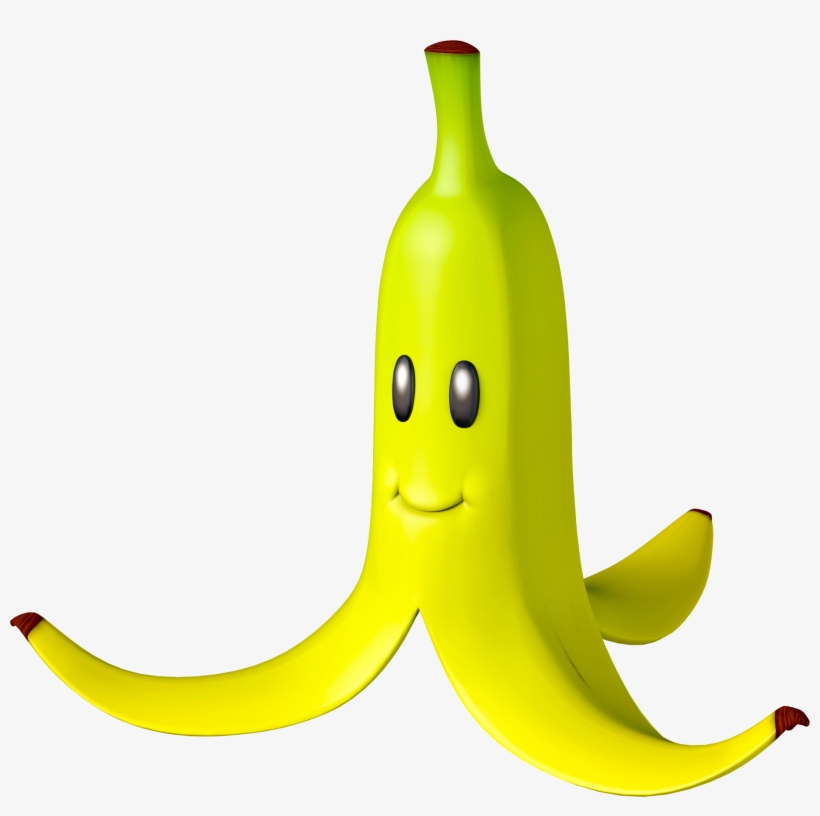Banana Peel Png - Mario Kart 8 Banana PNG Image | Transparent PNG Free ...