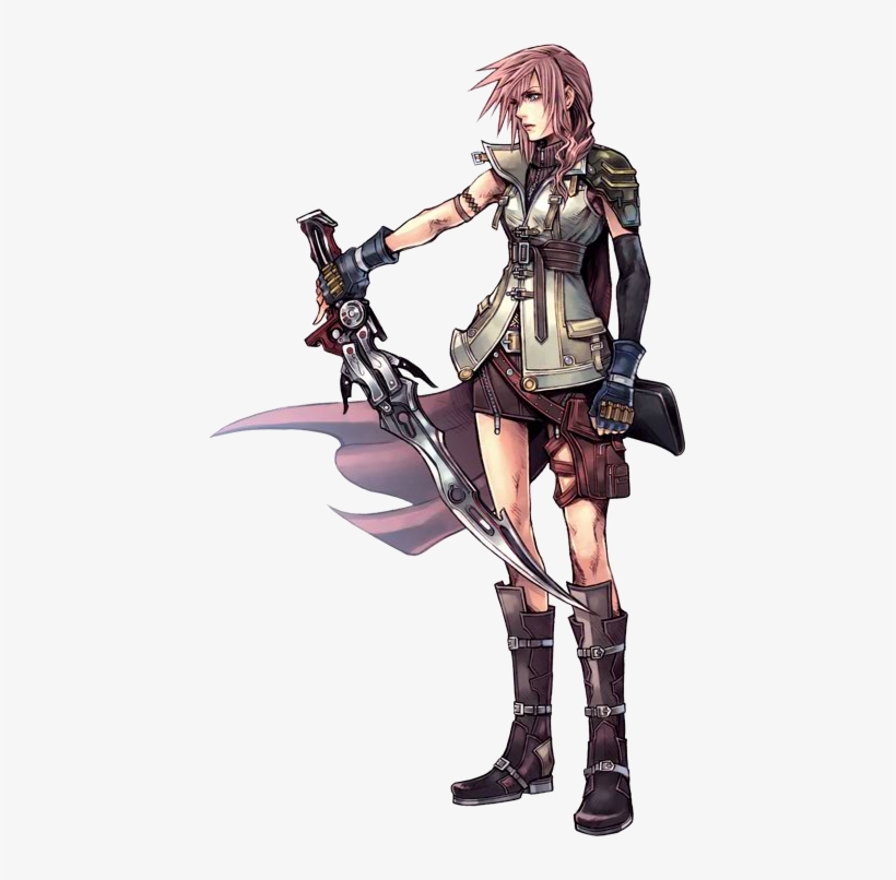 Lightning - Final Fantasy Lightning Art PNG Image | Transparent PNG ...