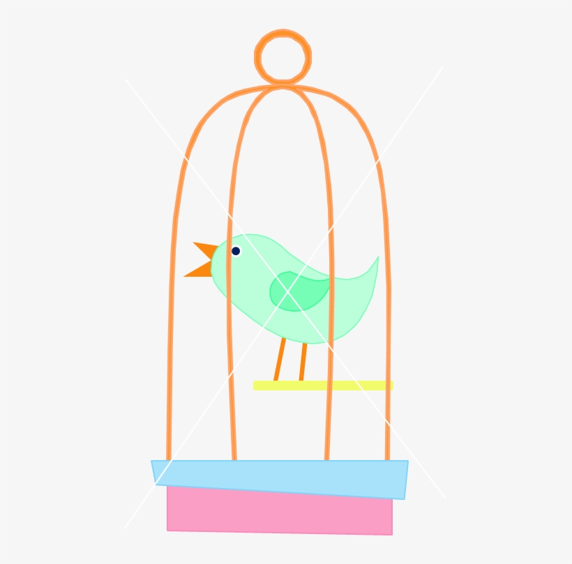 Download Birdcage Clipart Parrot Cage - Bird In Birdcage Clipart ...