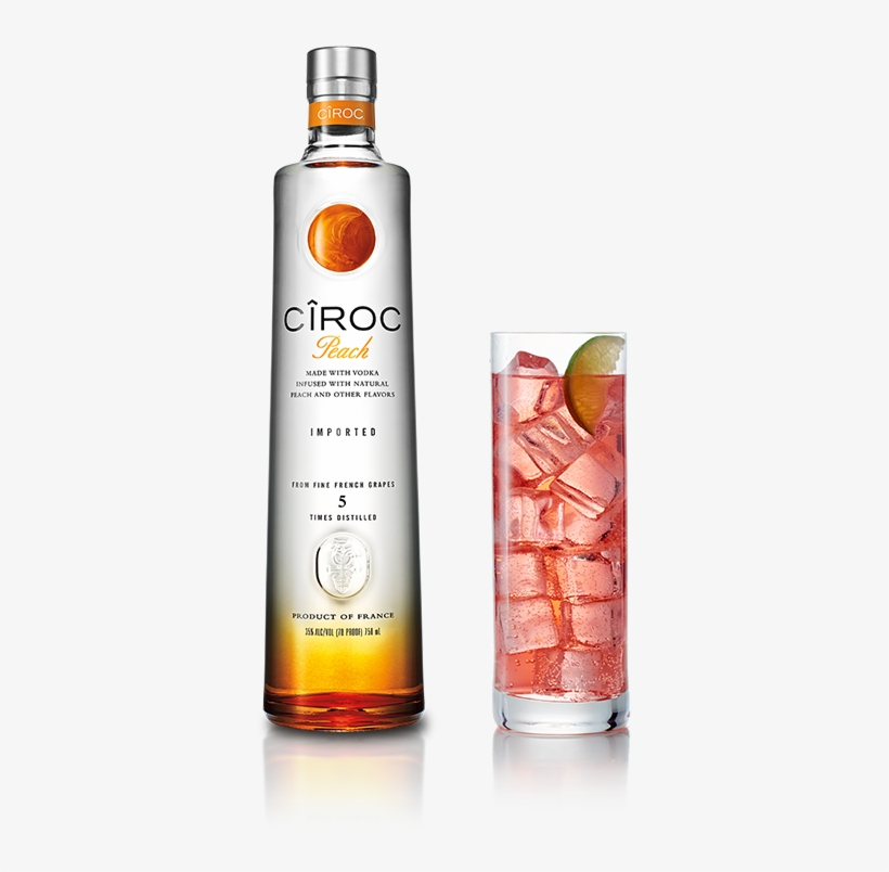 On The Beach With Ciroc Peach - Ciroc Peach PNG Image | Transparent PNG ...