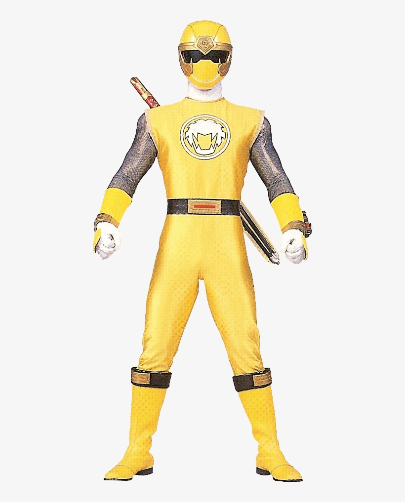 Prns-yellow - Power Ranger Fuerza Salvaje PNG Image | Transparent PNG ...