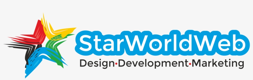 Download Star World Web - Website Designer Company Logo | Transparent ...