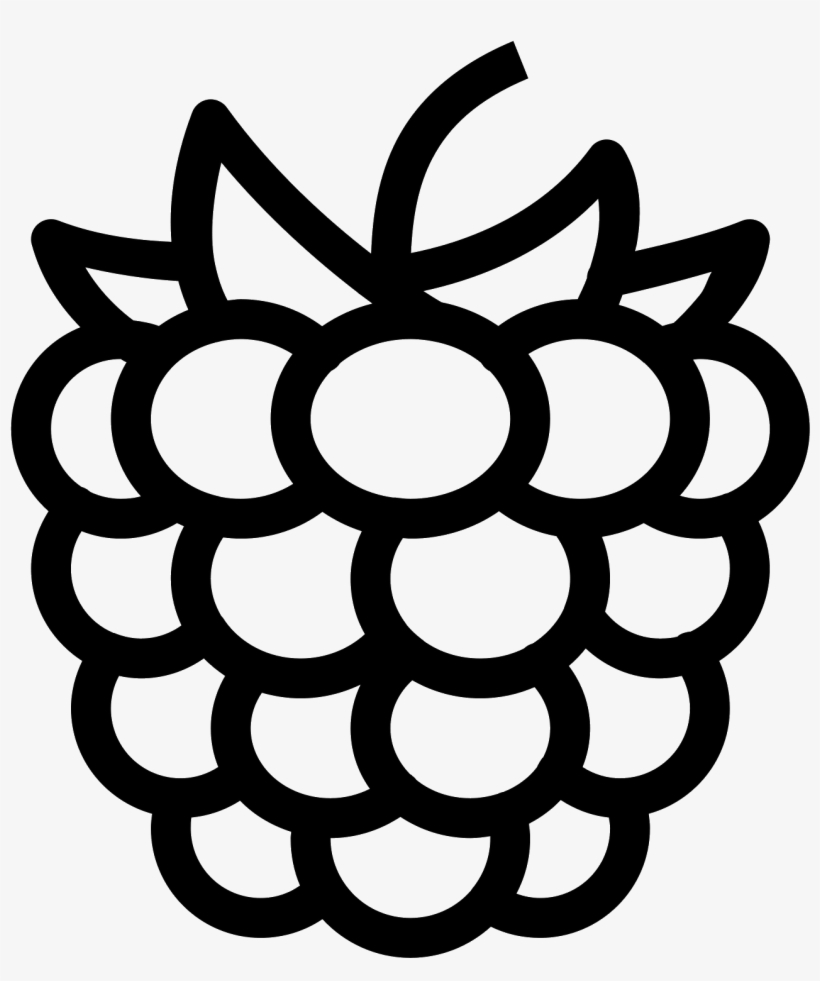 There Are A Bunch Of Small Circles Stacked On Top Of - Raspberry Svg ...