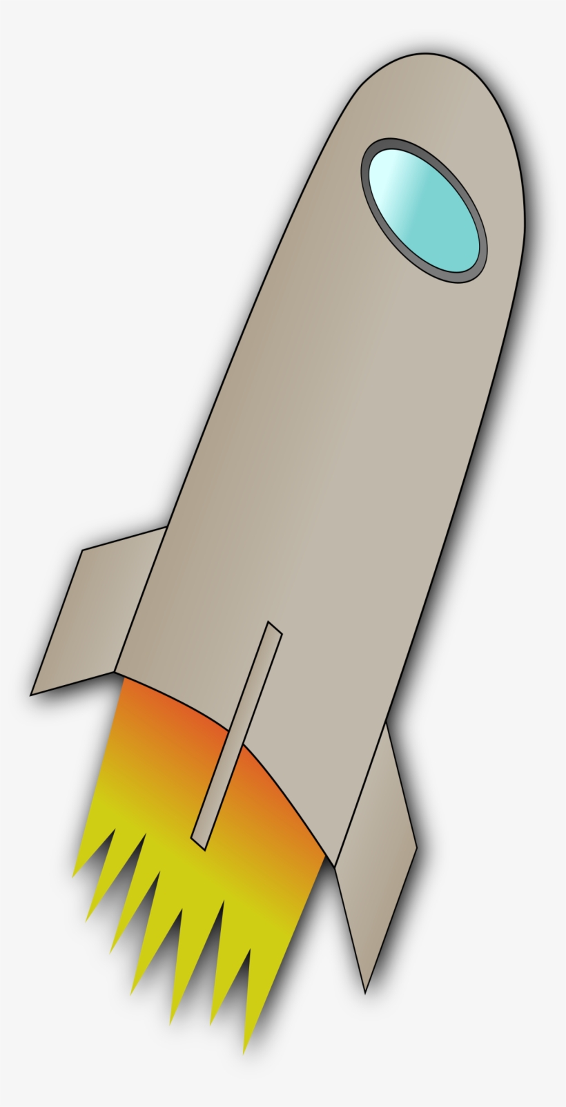 Clipart Rocket Rocket Fire - Spacecraft PNG Image | Transparent PNG ...