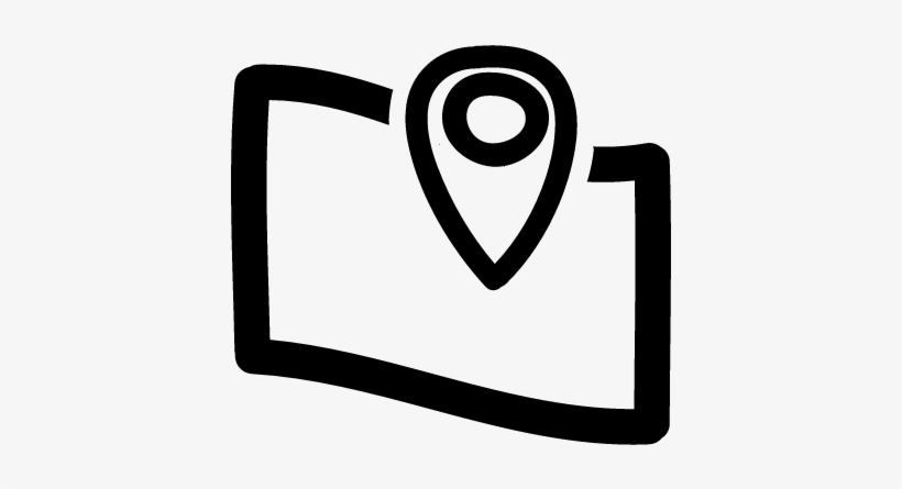 Map Location Hand Drawn Interface Symbol Vector - Hand Drawn Location ...