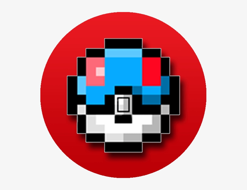 Greatballpixelbutton - Pokeball 8 Bit PNG Image | Transparent PNG Free ...