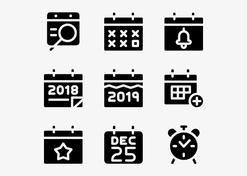 Calendar And Date - File Storage Icons PNG Image | Transparent PNG Free ...