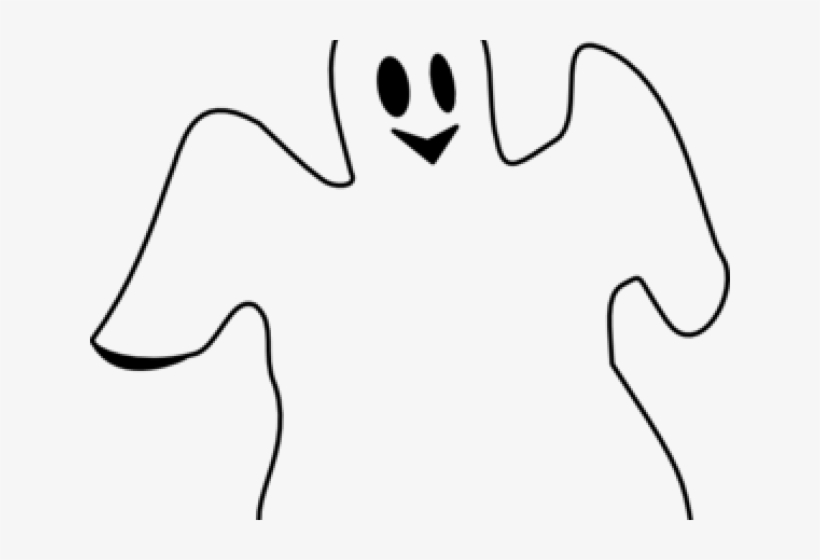 Free Clipart Ghost - Ghost Outline PNG Image | Transparent PNG Free ...