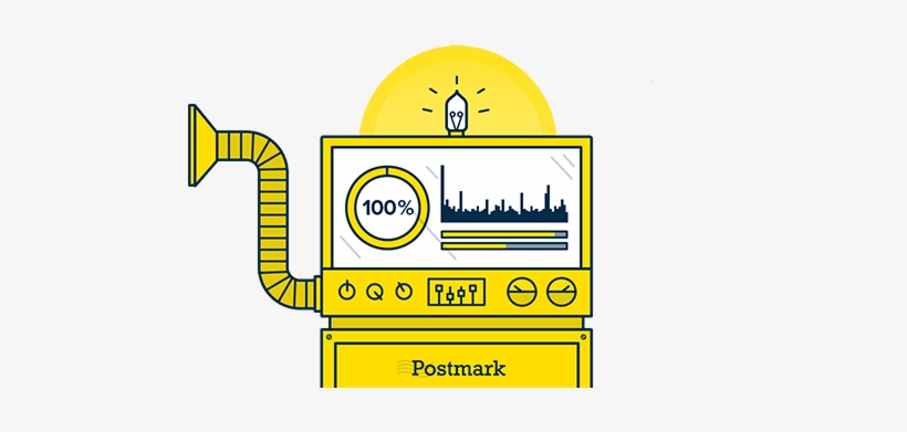 Email Machine Illustration - Postmark PNG Image | Transparent PNG Free ...