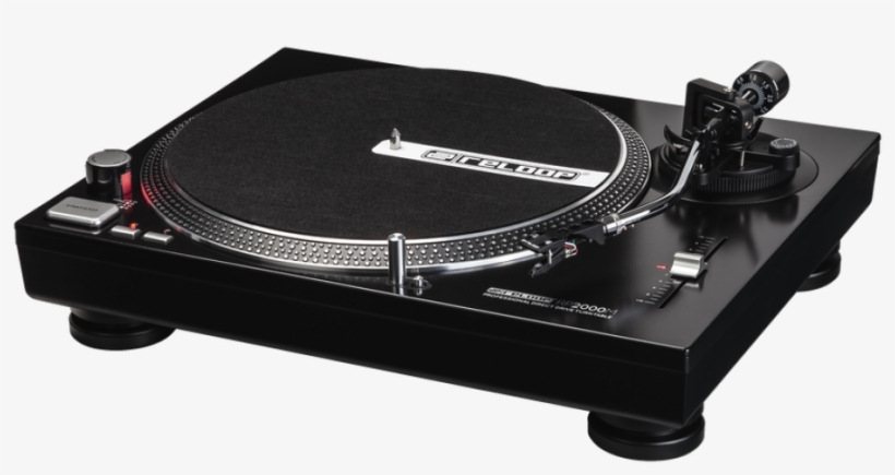Reloop Rp-2000m Direct Drive Turntable - Reloop Rp 2000 Usb PNG Image ...