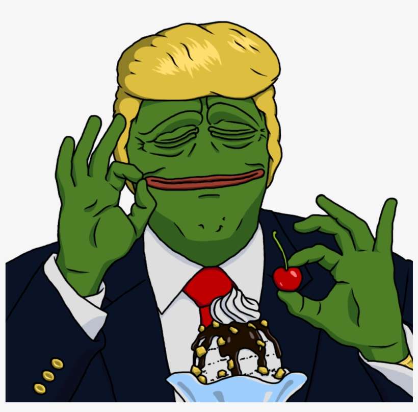 Download Pepe Trump Cherry - Pepe Trump | Transparent PNG Download ...