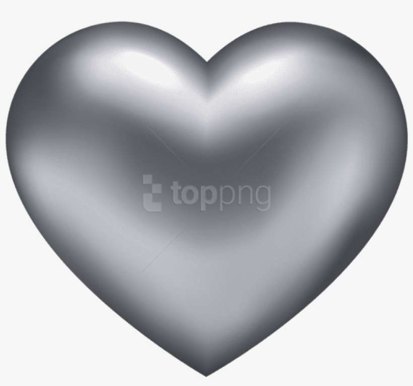 Heart Png - Silver Heart Png PNG Image | Transparent PNG Free Download ...