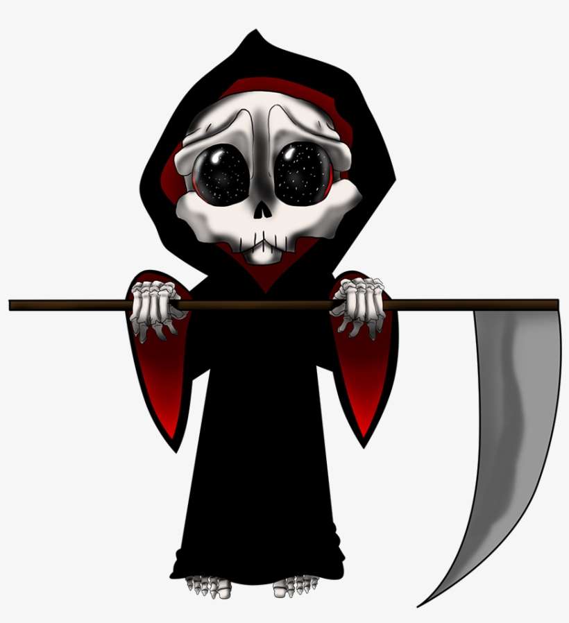 Grim Reaper - Chibi Grim Reaper PNG Image | Transparent PNG Free ...