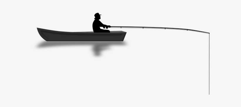 Angler Boat Fishing Water Rod Fishing Fish - Angler Transparent PNG ...