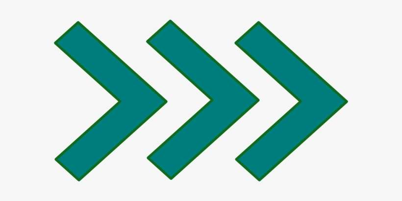 Hand Painted Watercolor Clipart Arrows Tribal Teal - Triple Arrow Clip ...