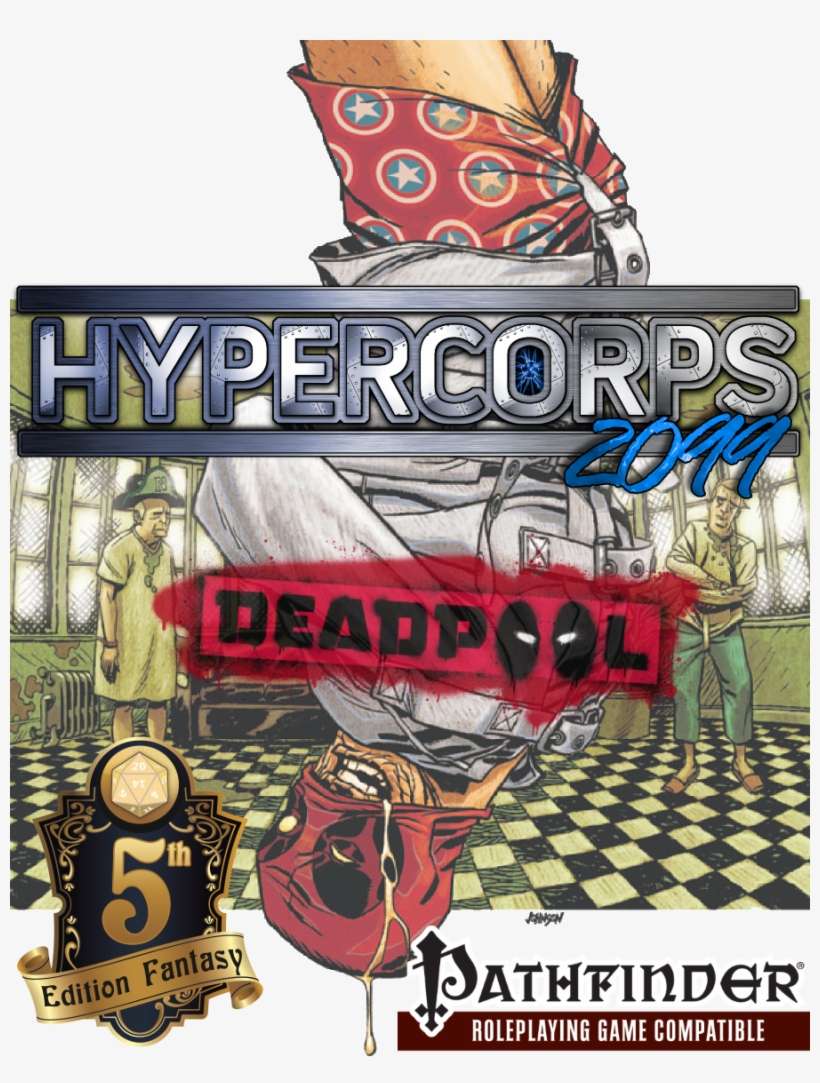 Deadpool Hypercorps 2099 Promo - Deadpool - Volume 9: Institutionalized PNG Image | Transparent ...