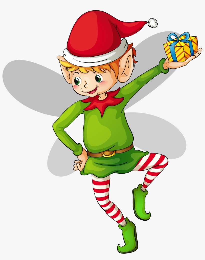 Christmas Elves Clipart