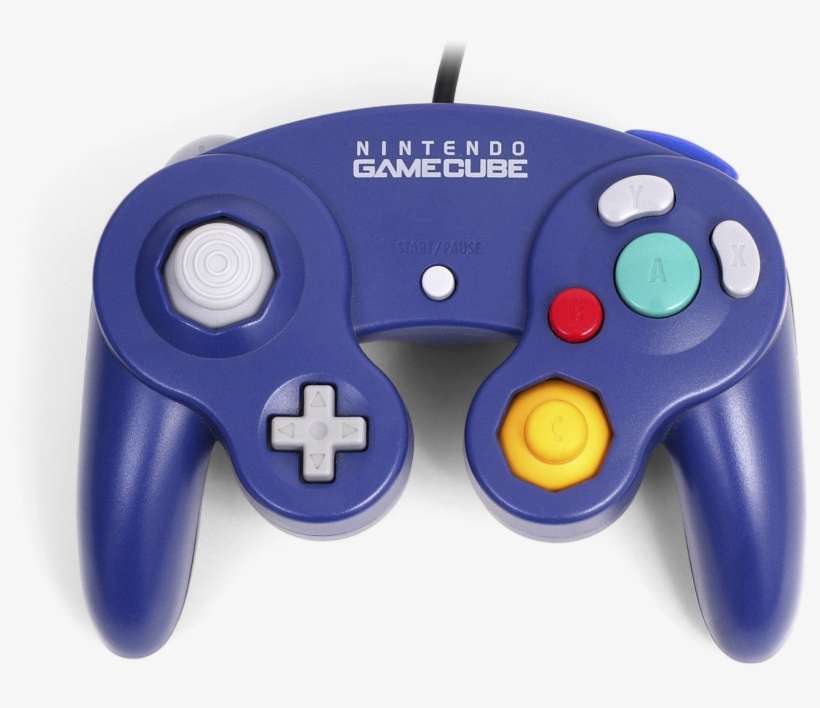 Gamecube Controller - Game Cube Control PNG Image | Transparent PNG ...