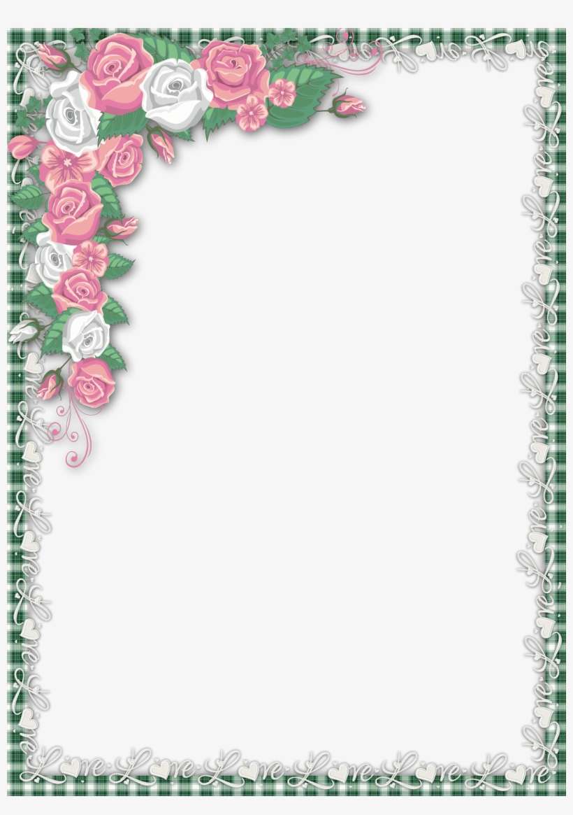 Download Beautiful Frames For Writing | Transparent PNG Download | SeekPNG
