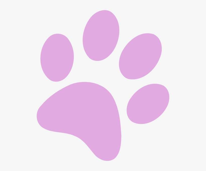 Download Purple Paw Print - Purple Paw Print Png | Transparent PNG ...